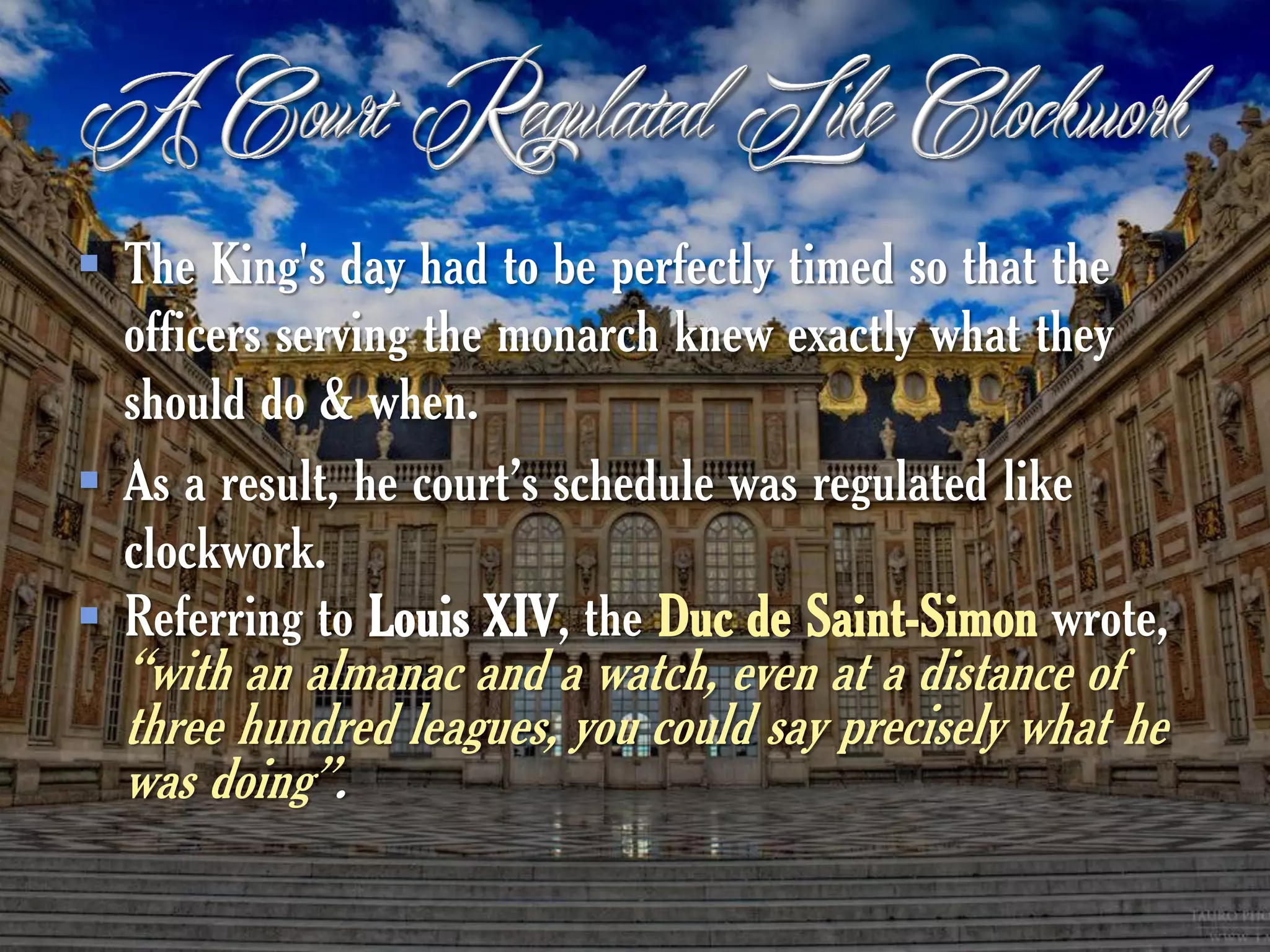 The Palace of Versailles: Seat of an Absolute Monarch | PPT