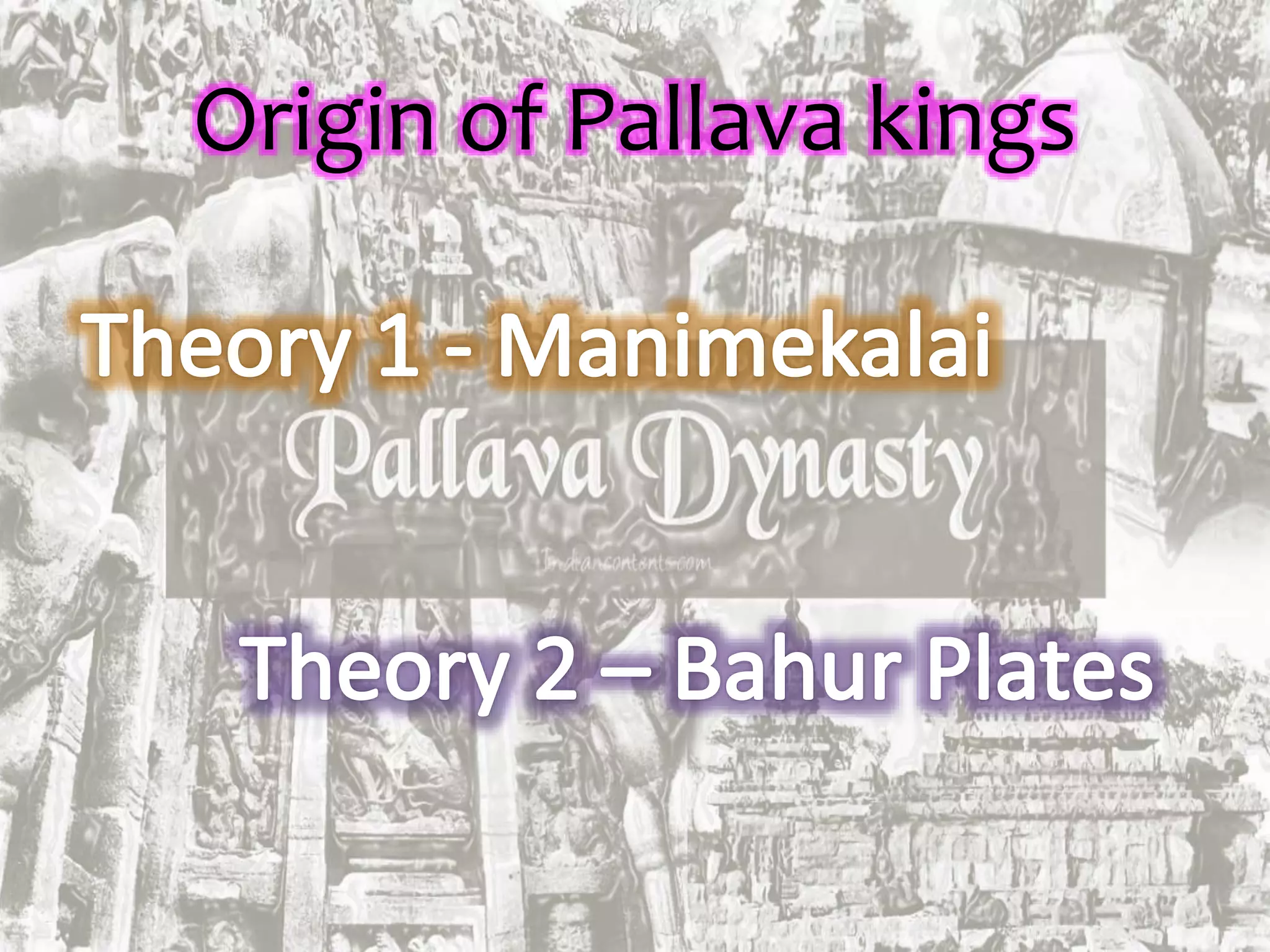 The pallava dynasty | PPTX
