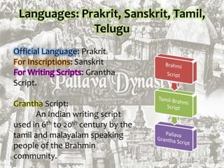 The pallava dynasty | PPTX | Hinduism | Religion & Spirituality