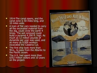 The panama canal | PPT