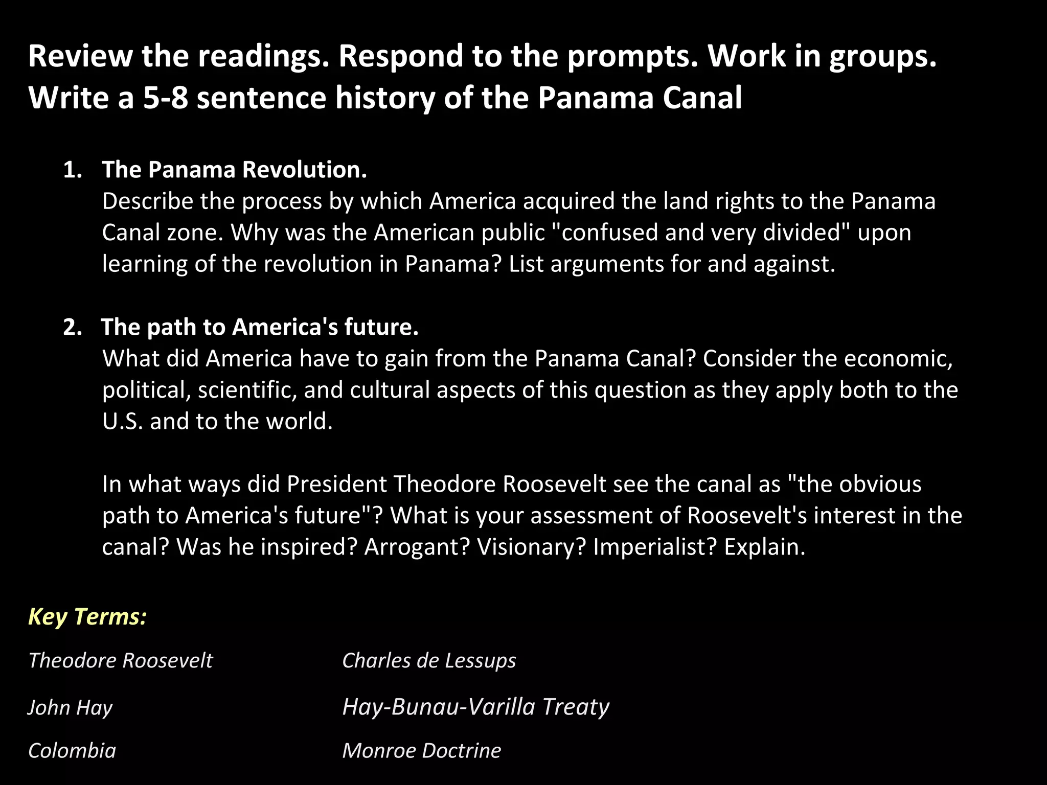 The Panama Canal | PPT