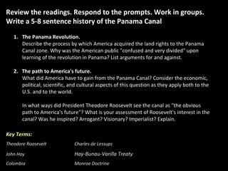 The Panama Canal | PPT