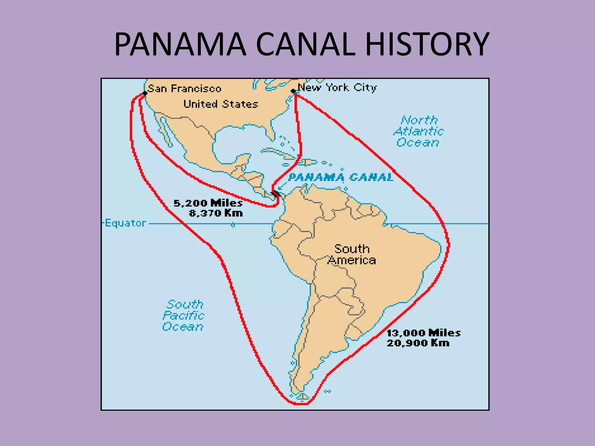 "The Panama Canal" | PPTX
