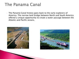 The panama canal. | PPTX