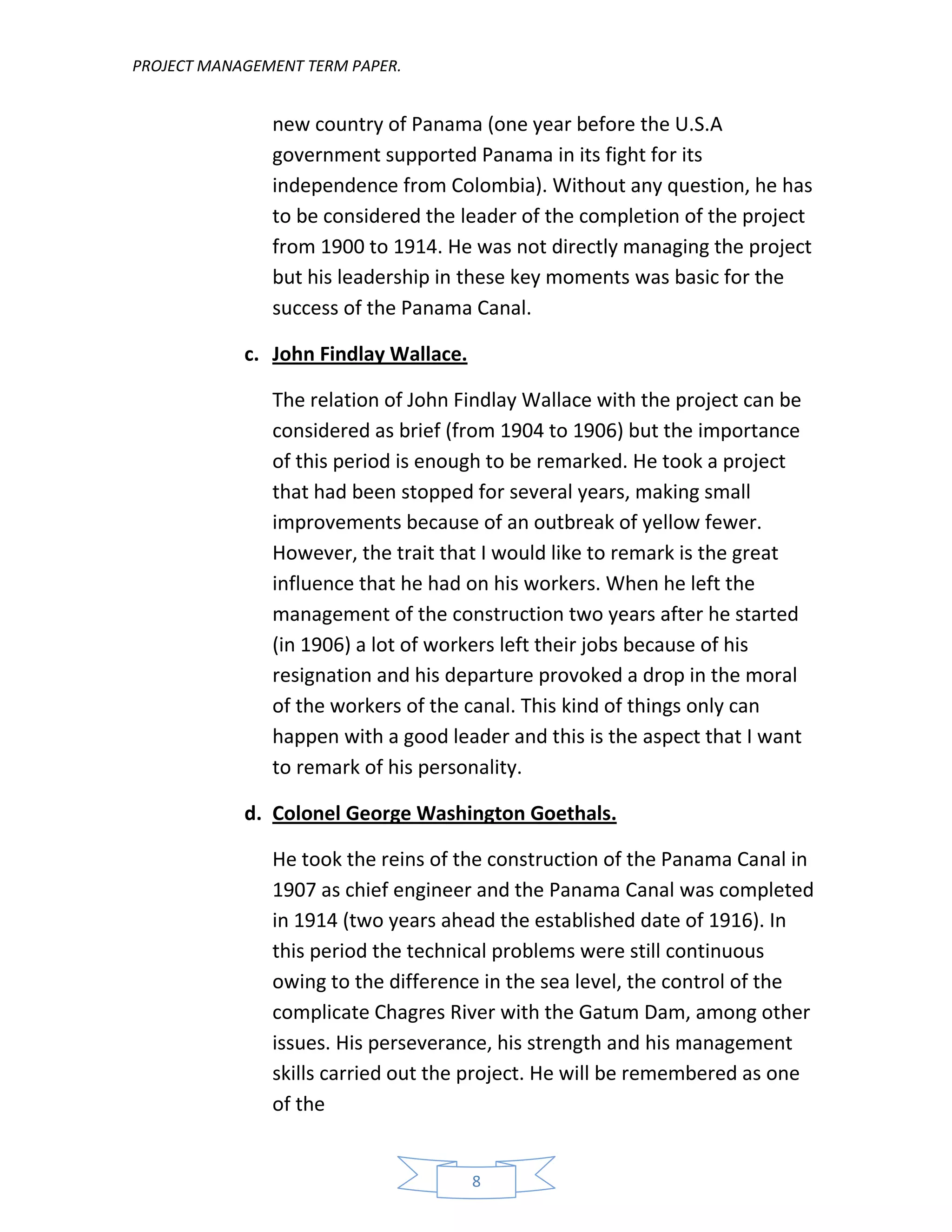 The Panama Canal. Final Edition | PDF