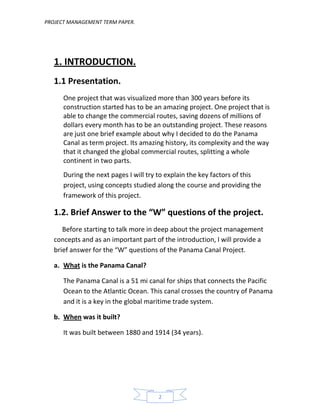 The Panama Canal. Final Edition | PDF