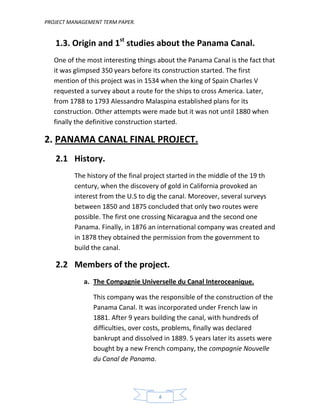 The Panama Canal. Final Edition | PDF