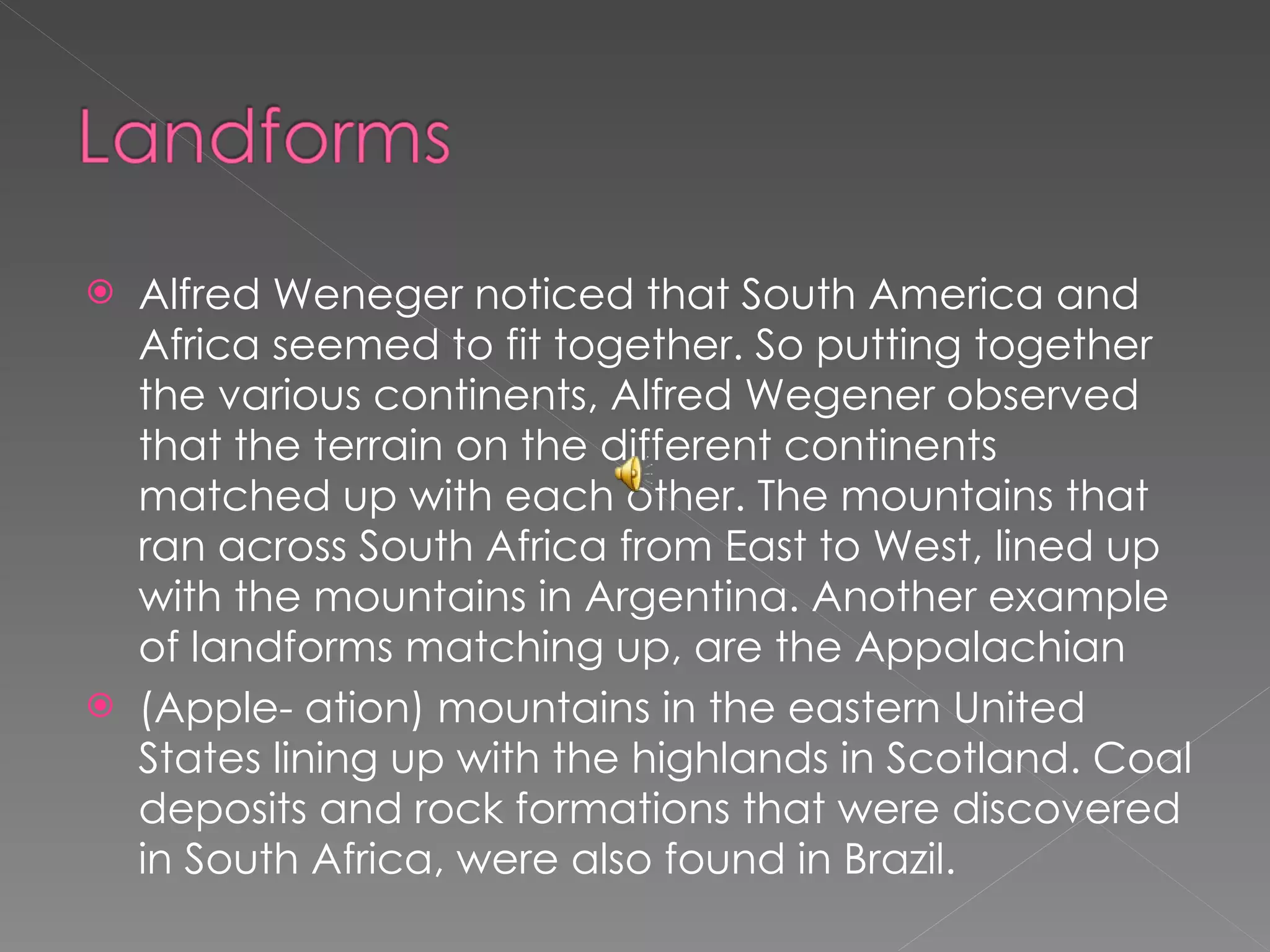 The pangaea theory | PPT