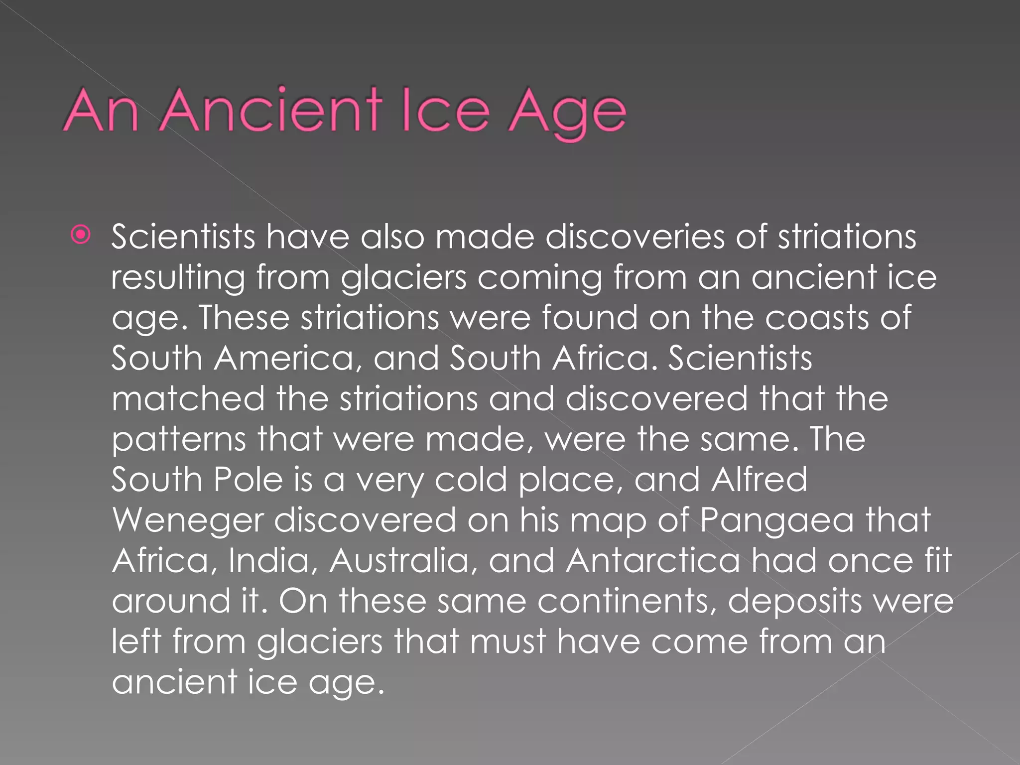 The pangaea theory | PPT