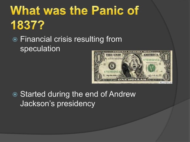 The Panic of 1837 | PPT