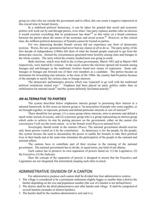 The paper the welfare state of the somali nation - a possible solution ...