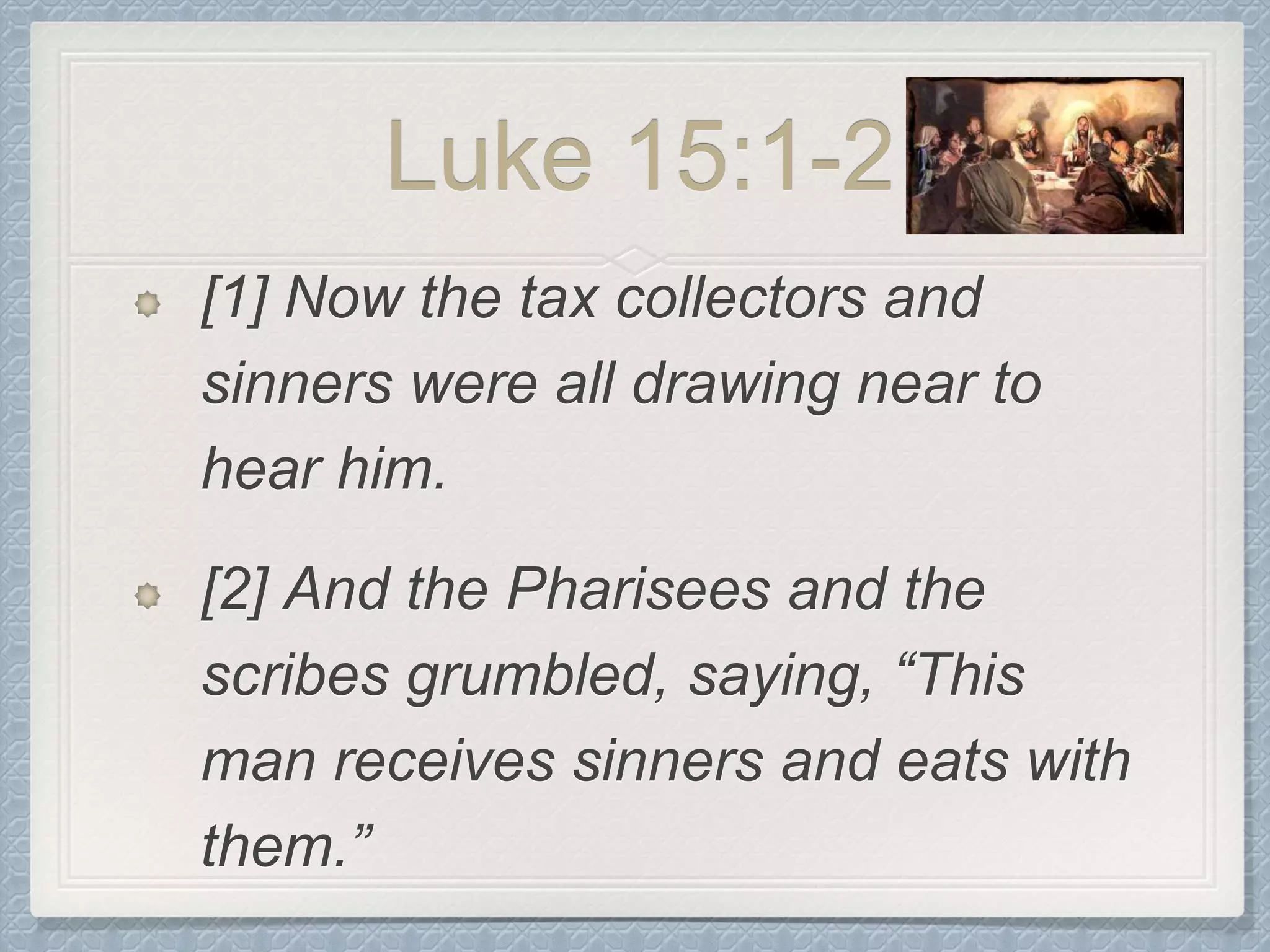 The Parable of the Lost Sheep | PPTX