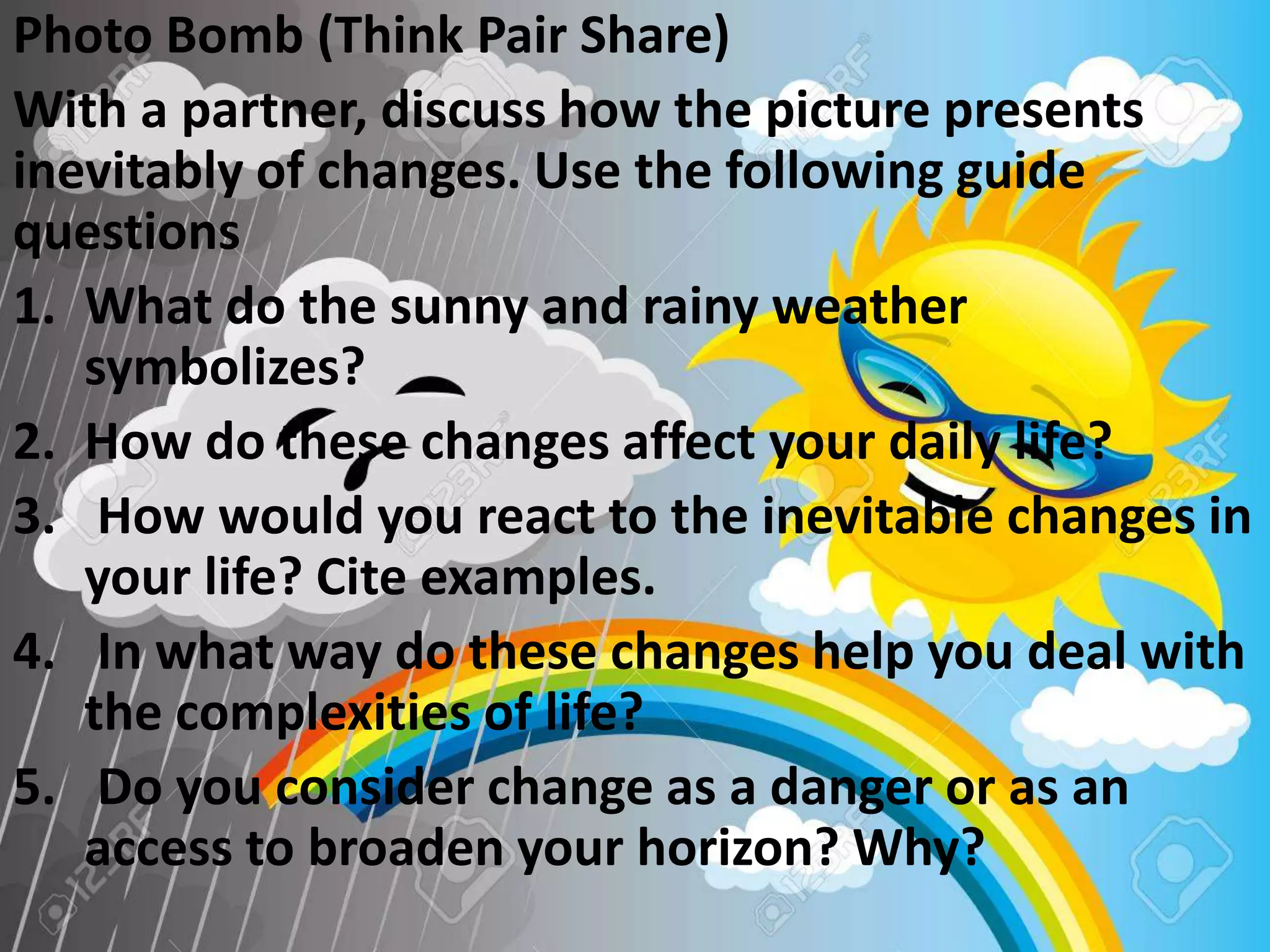 The parable of the rainbow colors by juan m. flavier | PPTX