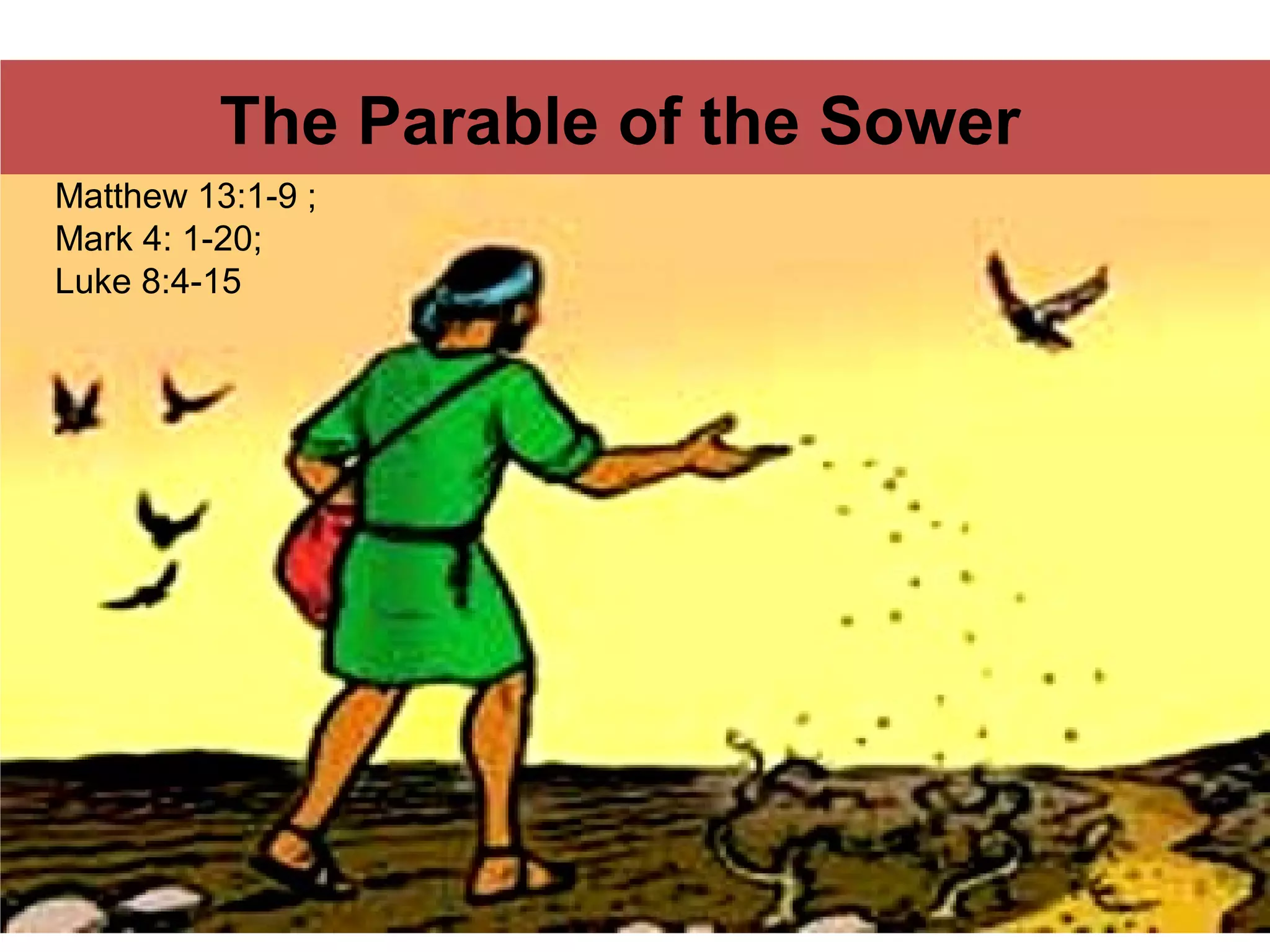 The parable of the sower | PPT