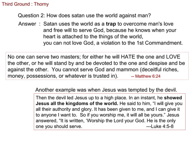 The parable of the sower | PPT | Christianity | Religion & Spirituality