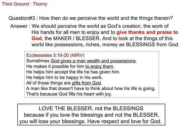 The parable of the sower | PPT | Christianity | Religion & Spirituality