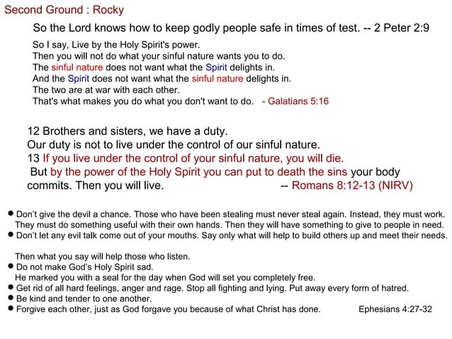 The parable of the sower | PPT | Christianity | Religion & Spirituality