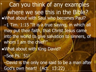 The Parable of the Two Debtors! | PPTX