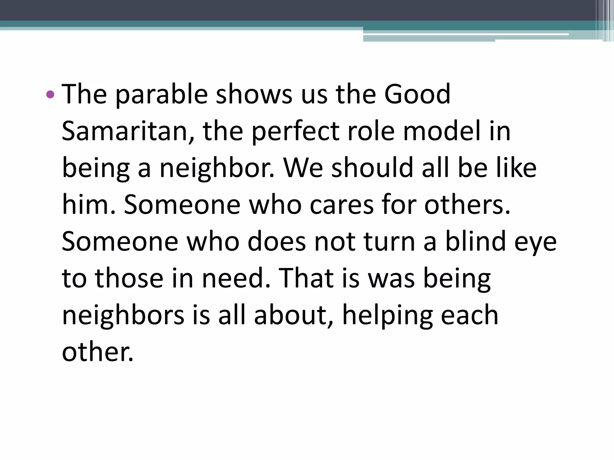 The parables of jesus | PPTX