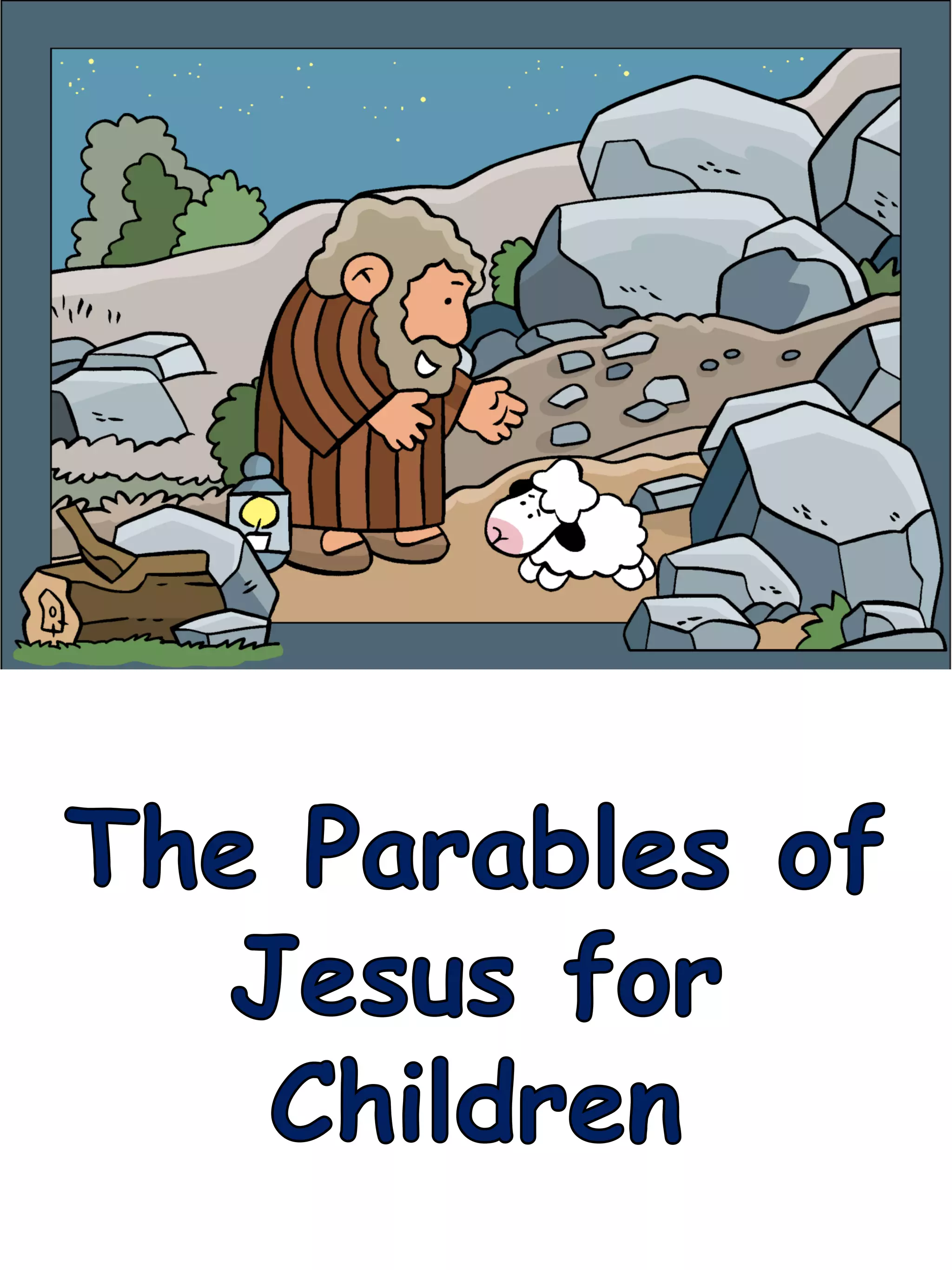 The Parables of Jesus for Children | PDF
