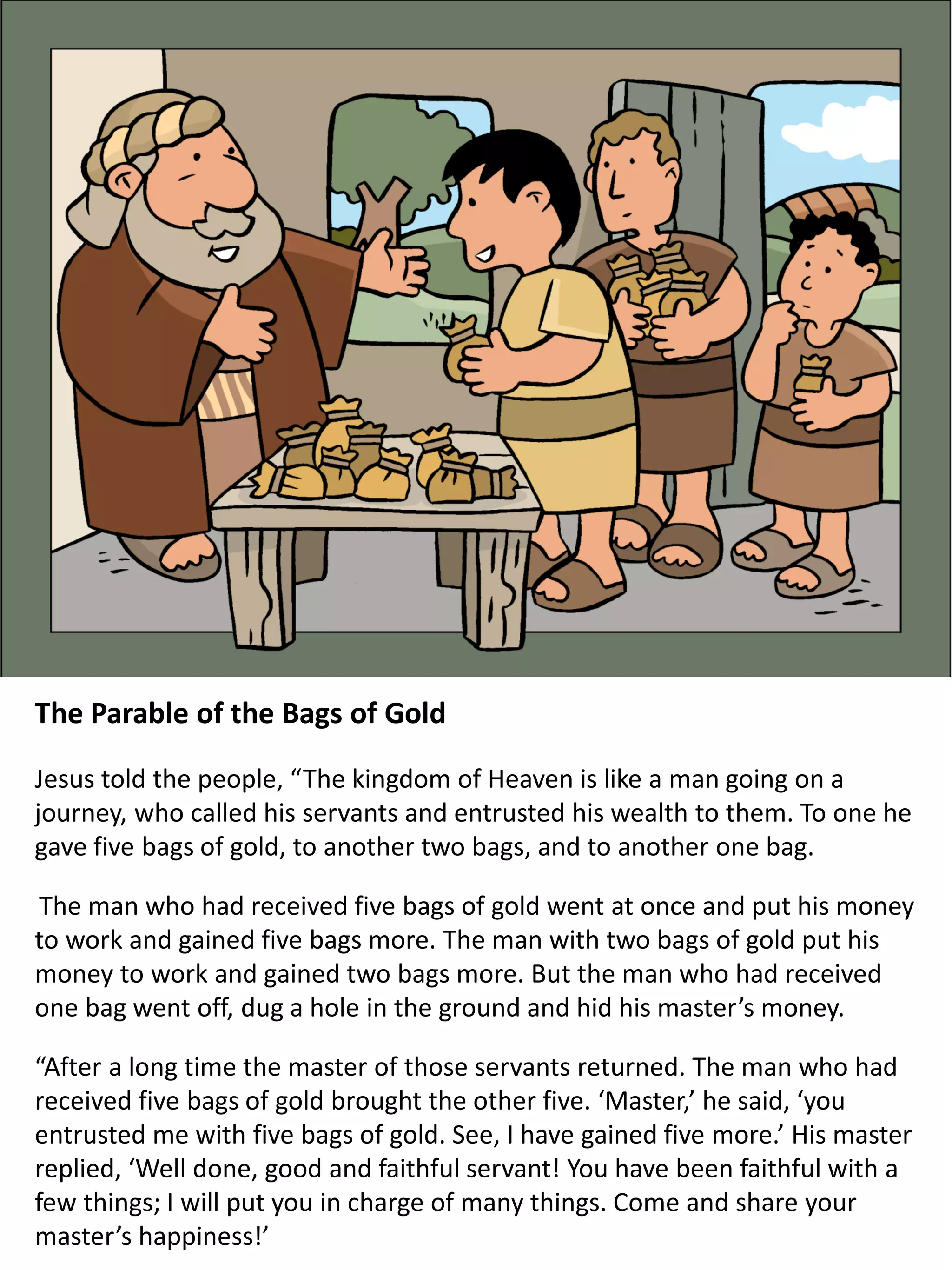 The Parables of Jesus for Children | PDF