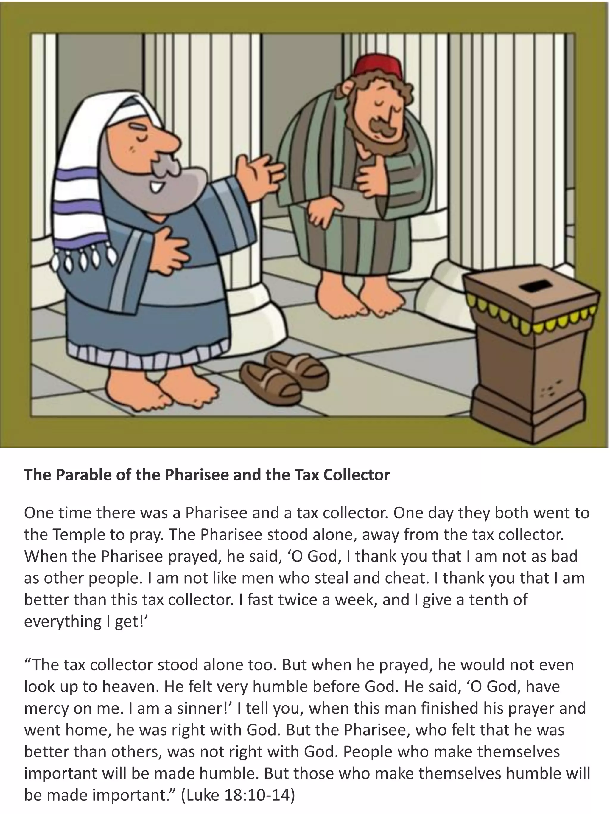 The Parables of Jesus for Children | PDF