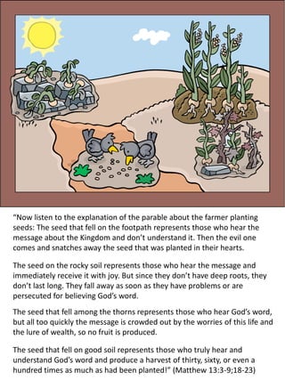 The Parables of Jesus for Children | PDF