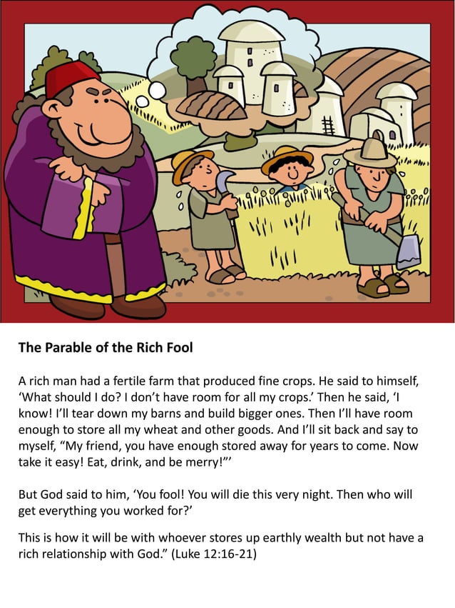 The Parables of Jesus for Children | PDF | Christianity | Religion ...