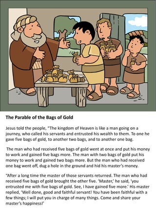 The Parables of Jesus for Children | PDF