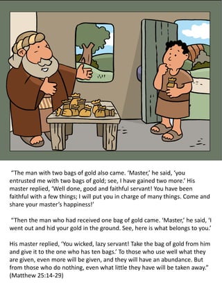 The Parables of Jesus for Children | PDF