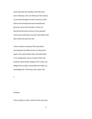 The parables of the old testament | PDF