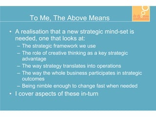 The Paradox Of Strategy Today | PPT