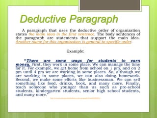 The paragraph | PPTX