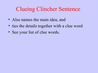 The paragraph notes | PPT