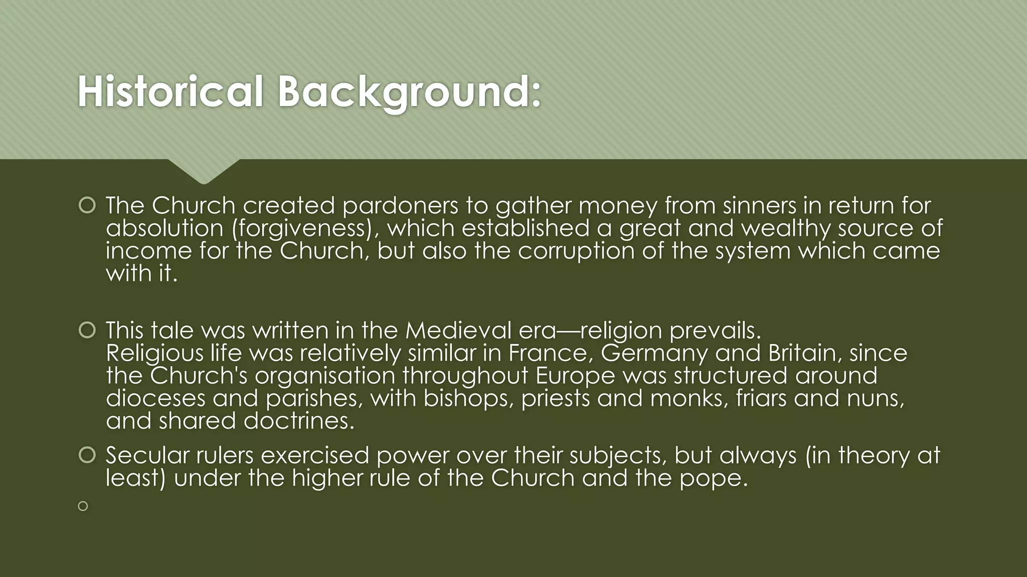 The pardoner’s tale ksa | PPT