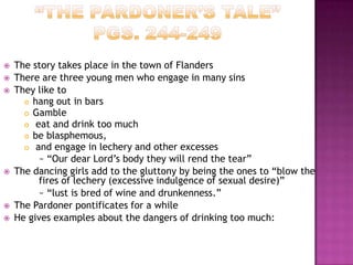 The pardoner’s tale 1 | PPTX