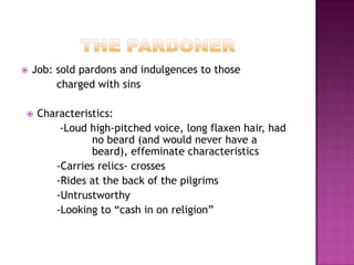 The pardoner’s tale 1 | PPTX