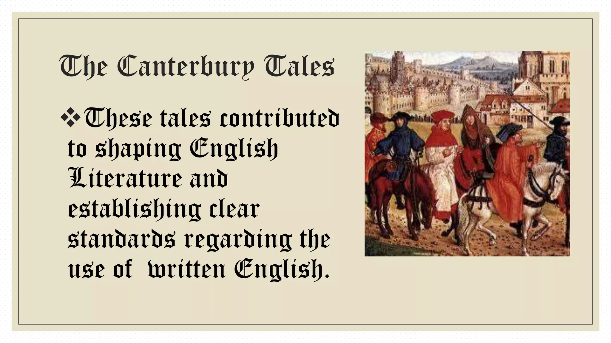 The pardoner’s Tale by Geoffrey Chaucer (Introduction) | PPT