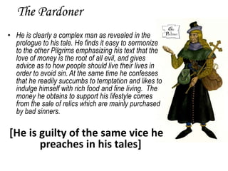 The pardoner’s tale presentaton | PPTX