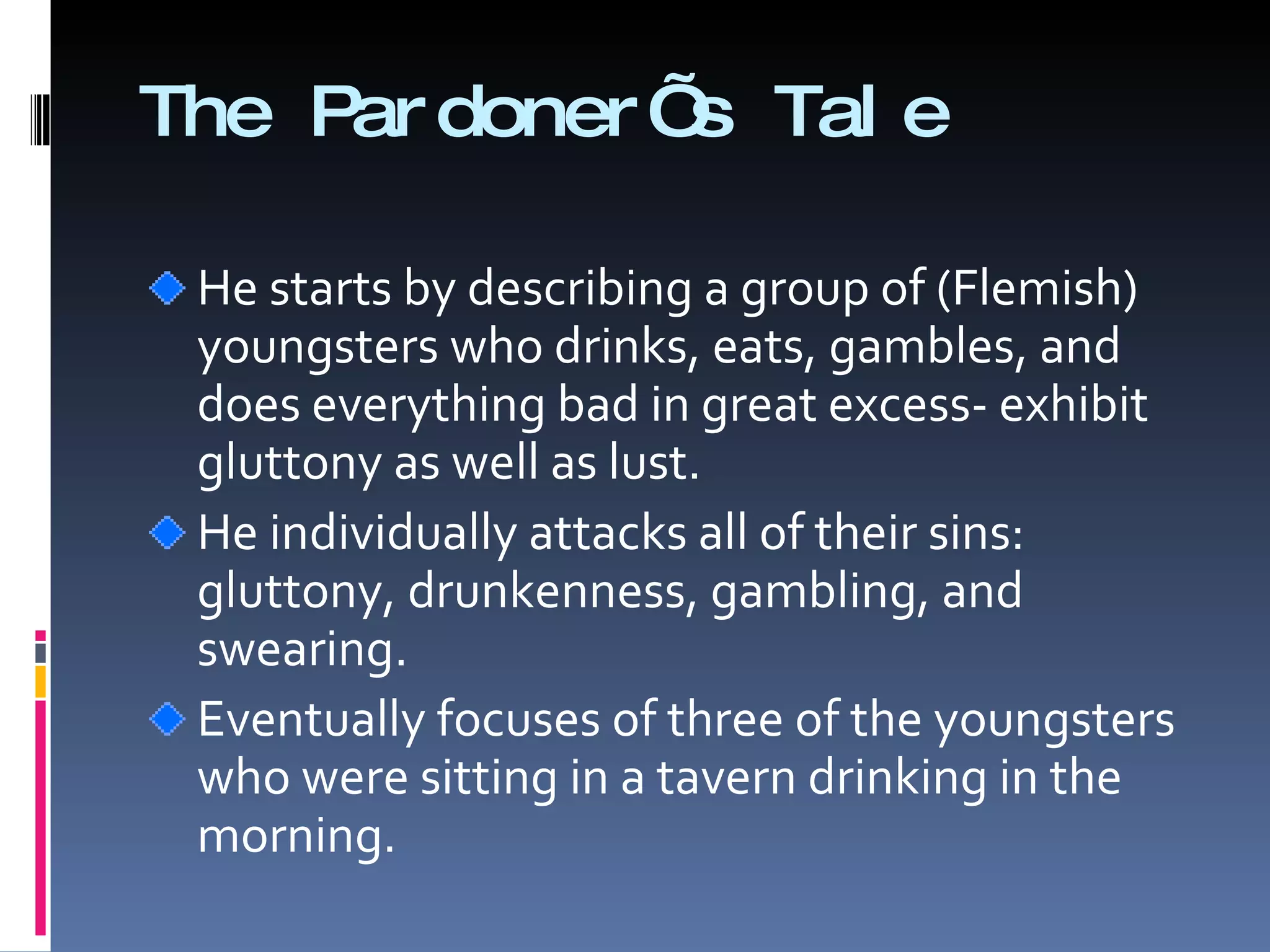 The Pardoner Tale | PPT