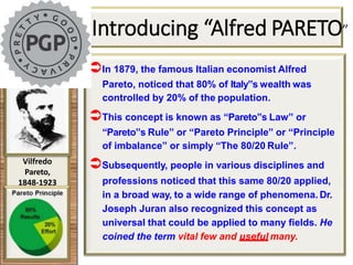 The pareto principal | PPTX