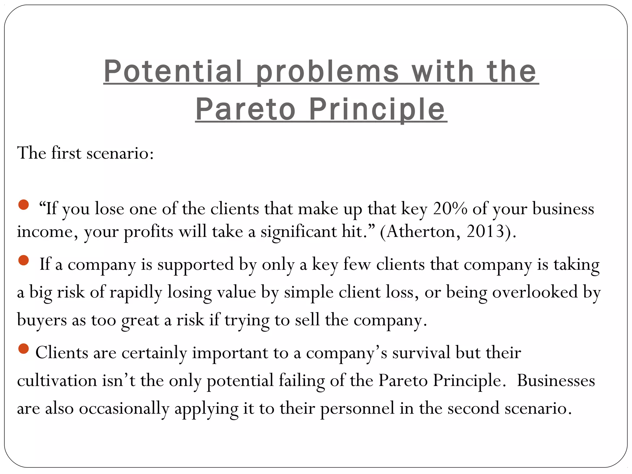 The Pareto Principle -Project 3 -Team 2 | PPT