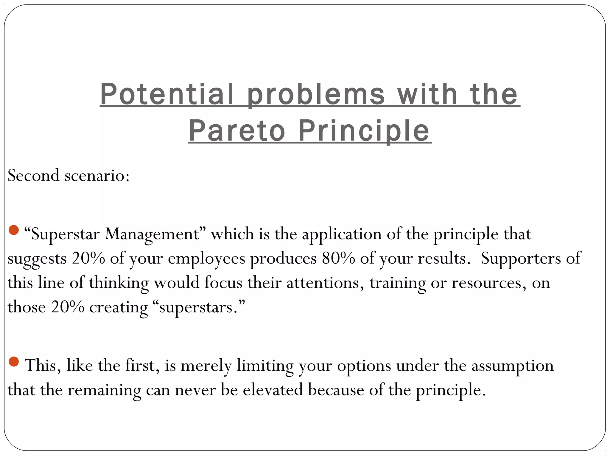 The Pareto Principle -Project 3 -Team 2 | PPT