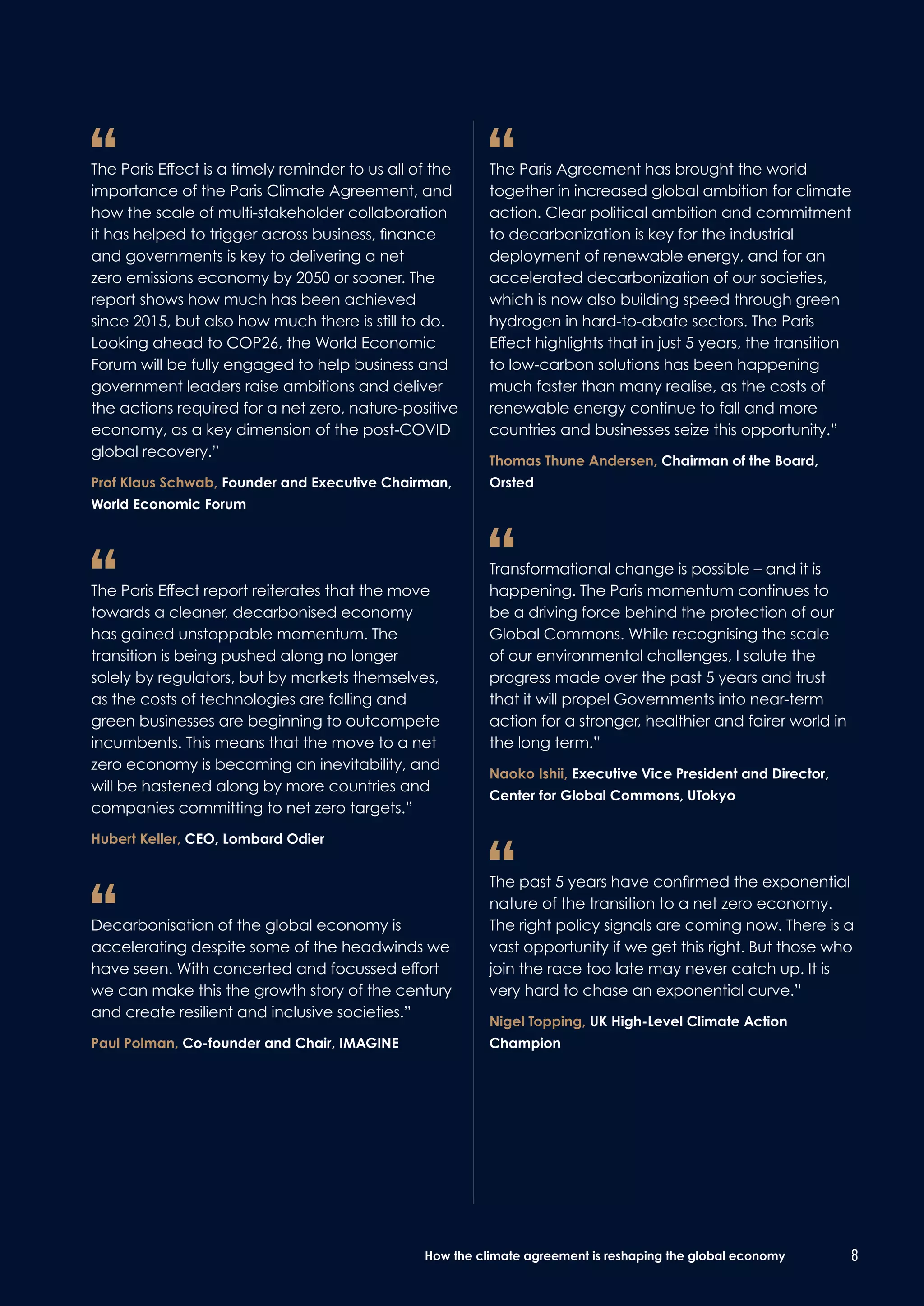 The Paris Effect Executive Summary | PDF