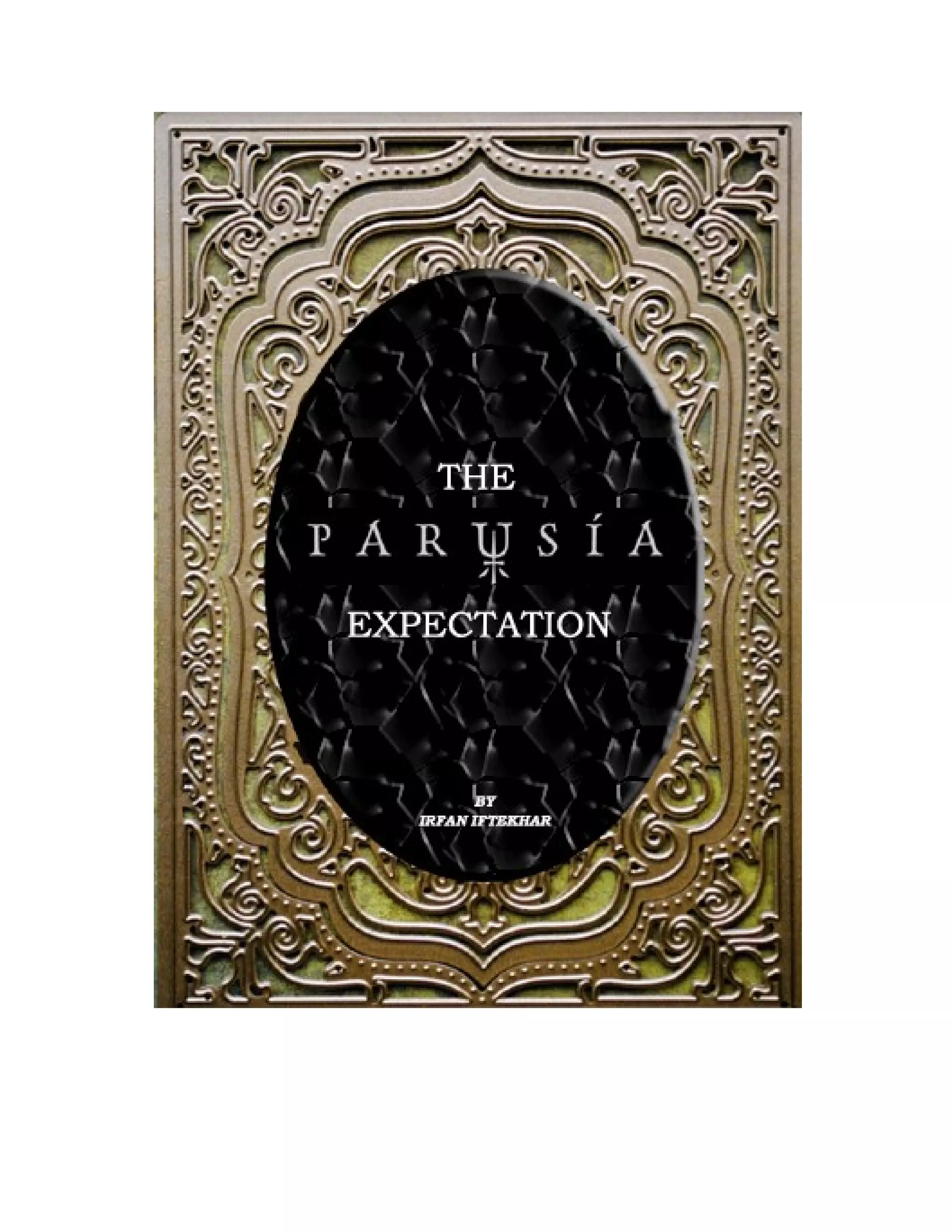 The parousia expectation does it impact evangelization | PDF
