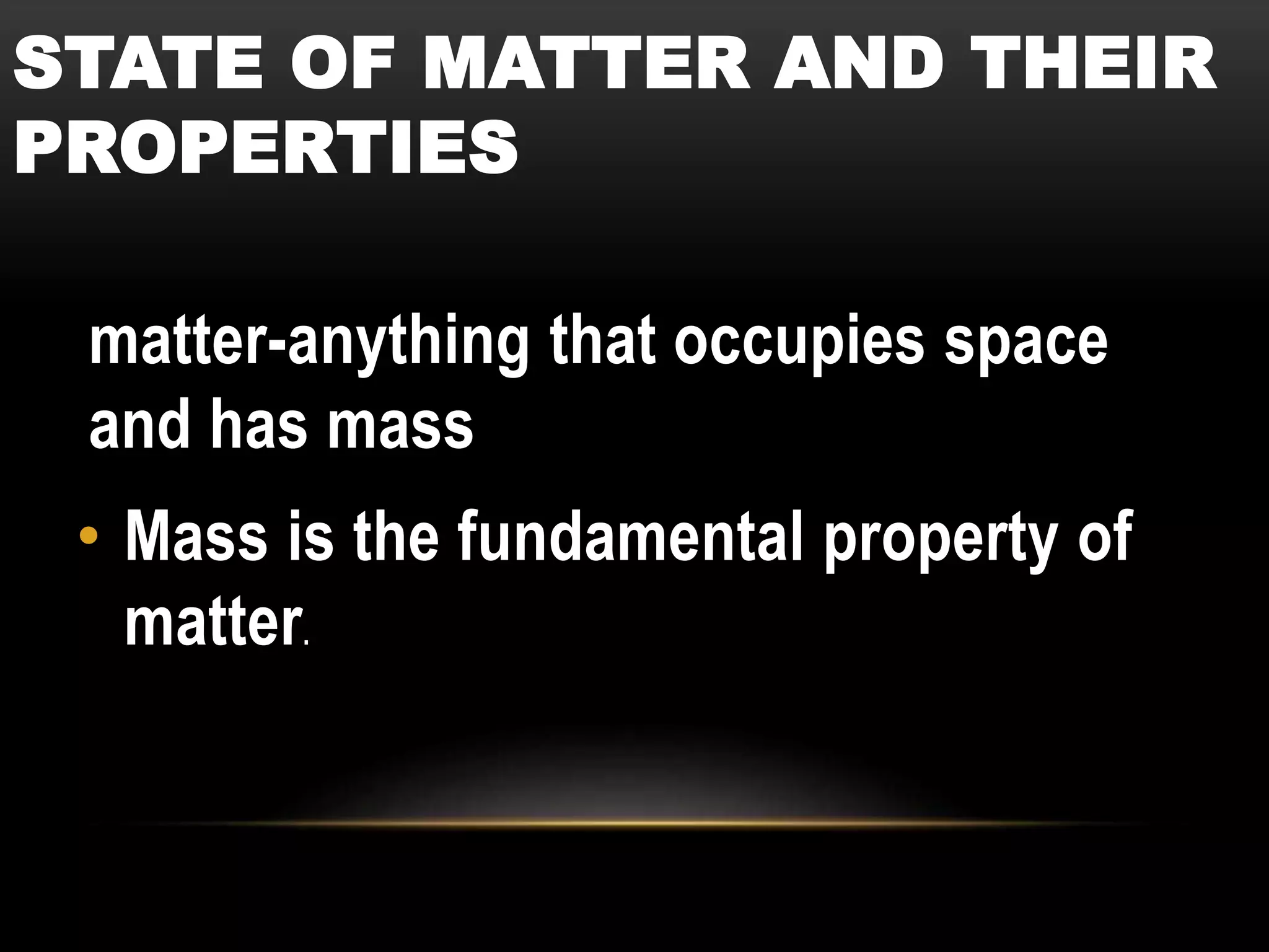 The Particle Nature of Matter | PPTX
