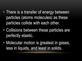The Particle Nature of Matter | PPTX