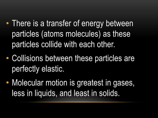 The Particle Nature of Matter | PPT