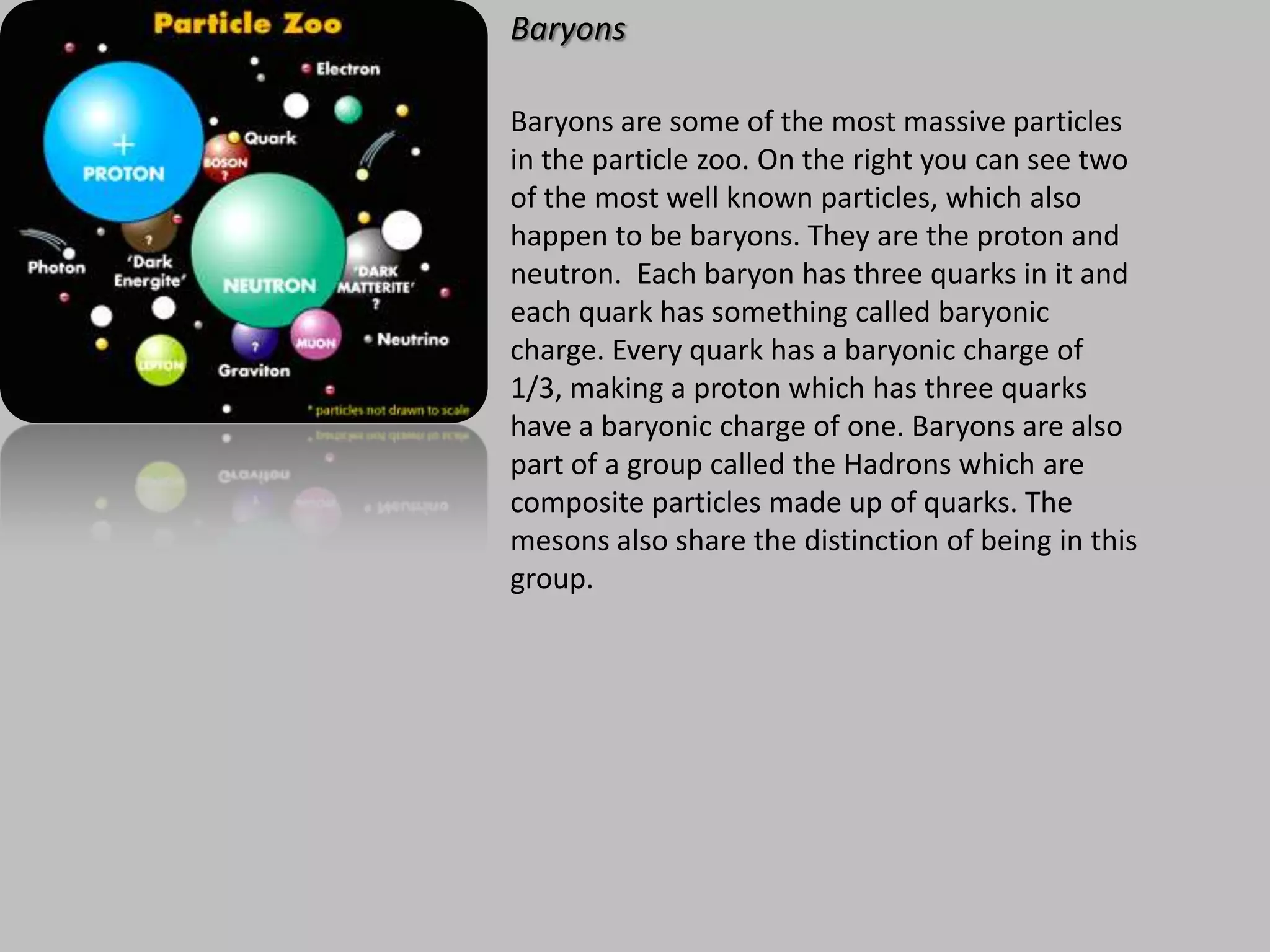 The particle zoo | PPTX