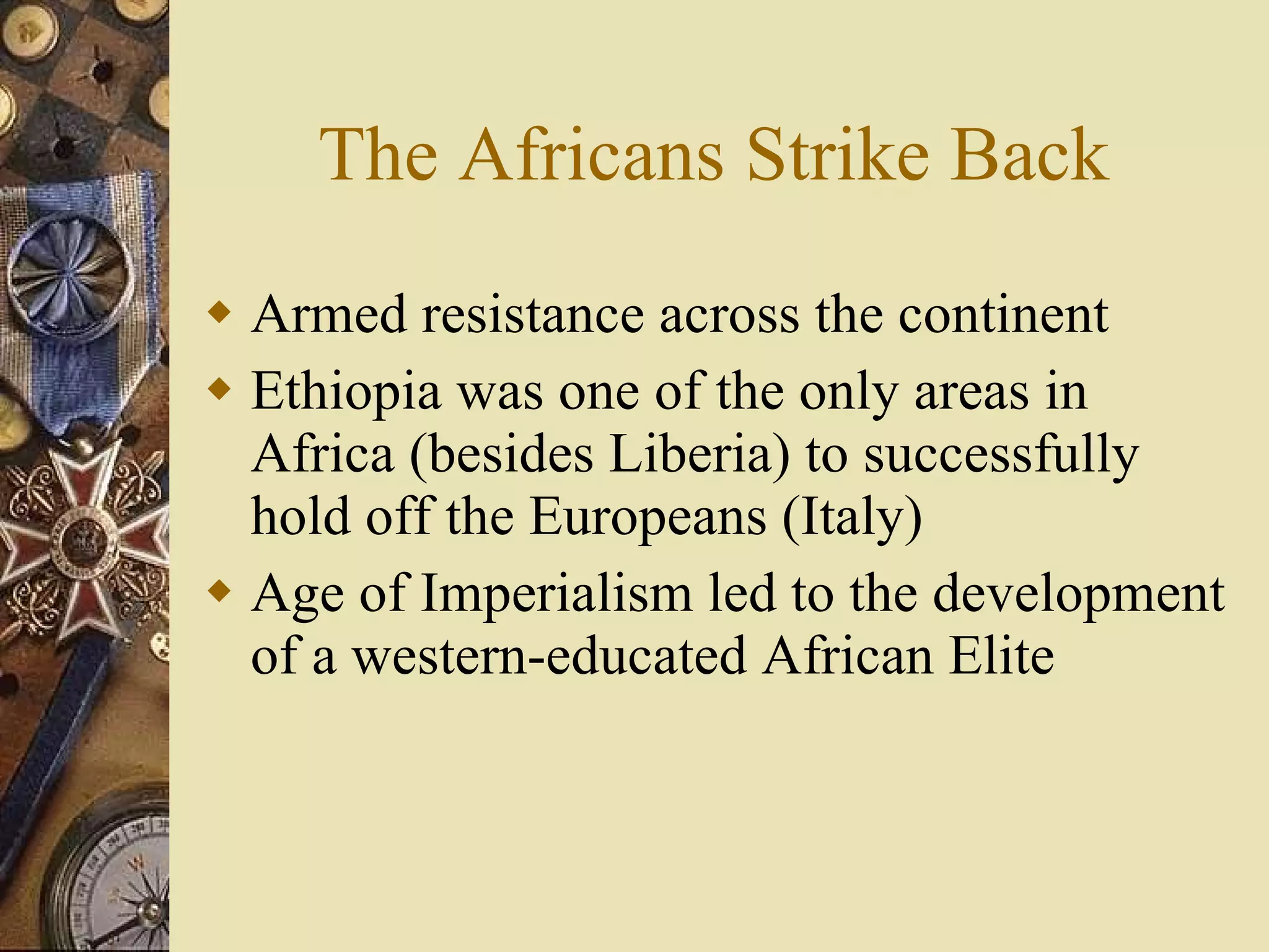 The partition of africa | PPT